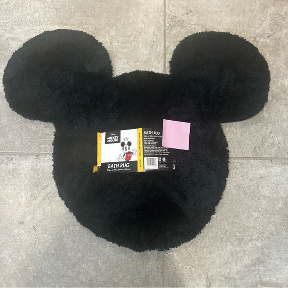 Disney | Bath | Disney Mickey Mouse Icon Tufted Bath Rug Black Classic ...